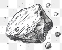 PNG Meteorite art illustrated drawing. | Free PNG - rawpixel
