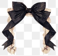 PNG Elegant black bow illustration | Premium PNG - rawpixel
