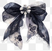 PNG Elegant lace bow illustration | Free PNG - rawpixel