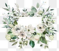 PNG Elegant floral frame illustration | Free PNG - rawpixel
