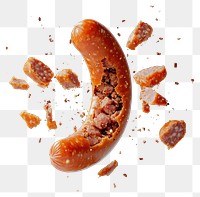 PNG Explosion exploding sausage pieces. | Free PNG - rawpixel