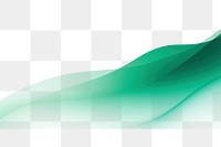 Abstract green gradient wave border | Free PNG - rawpixel