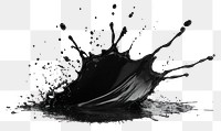 Black splash background isolated white. | Free PNG - rawpixel