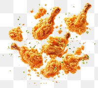 PNG Exploding real fried chicken | Free PNG - rawpixel