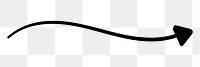 PNG Curved black arrow, transparent | Free PNG - rawpixel