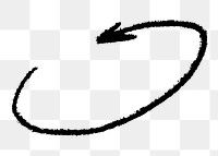 PNG Curved black arrow, transparent | Free PNG - rawpixel