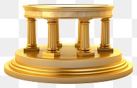 PNG Podium gold architecture column. | Premium PNG - rawpixel