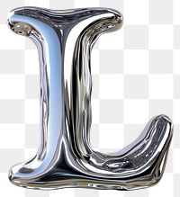 PNG Alphabet L letter silver | Premium PNG - rawpixel