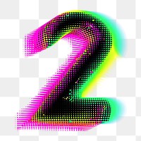 PNG Gradient blurry number 1 | Free PNG - rawpixel