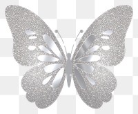 PNG Glitter silver butterfly icon | Premium PNG - rawpixel