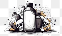 PNG Poison effect illustrated drawing | Free PNG - rawpixel