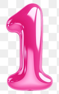 Number one png pink 3D | Premium PNG - rawpixel