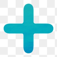 PNG blue plus sign, transparent | Premium PNG - rawpixel