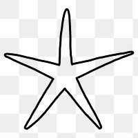 PNG Simple black star outline | Free PNG - rawpixel