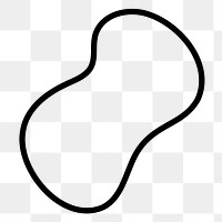 PNG Abstract black line shape, | Free PNG - rawpixel