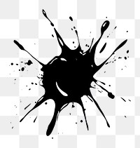 PNG Ink splash silhouette black | Free PNG - rawpixel
