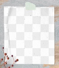 Paper note png poster mockup, | Premium PNG - rawpixel