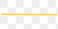 Png thin yellow line sticker, | Premium PNG - rawpixel