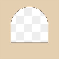 Arch frame png sticker, transparent | Premium PNG - rawpixel