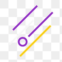 Purple lines png sticker, transparent | Premium PNG - rawpixel