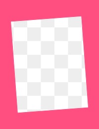 Tilted rectangle png frame, transparent | Premium PNG - rawpixel