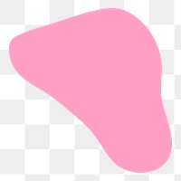 Pink blob shape png abstract | Premium PNG - rawpixel