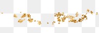Glitter gold png sticker, transparent | Premium PNG - rawpixel
