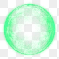 Green digital sphere png element | Premium PNG - rawpixel