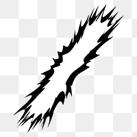 PNG Slash, abstract symbol design, | Premium PNG - rawpixel