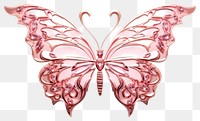 PNG Butterfly pattern pink white | Premium PNG - rawpixel