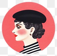 PNG Portrait adult art individuality. | Premium PNG - rawpixel