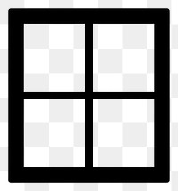 PNG A square window icon | Free PNG - rawpixel