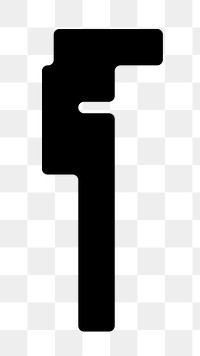 Black abstract shape png sticker, | Premium PNG - rawpixel