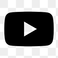YouTube flat icon png, transparent | Premium Icons - rawpixel