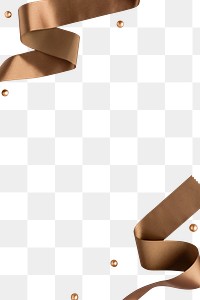 Ribbon border png element, transparent | Premium PNG - rawpixel