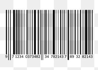 Png black barcode element, transparent | Premium PNG - rawpixel