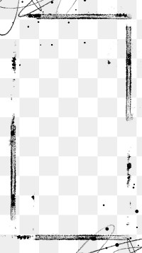 Black ink frame png, transparent | Premium PNG - rawpixel