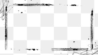 Black ink frame png, transparent | Premium PNG - rawpixel