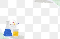 Science experiment border png, ripped | Premium PNG - rawpixel