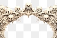 PNG Bone illustration border white | Premium PNG - rawpixel