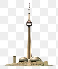 PNG CN tower canada architecture | Premium PNG - rawpixel