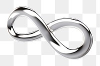 PNG An infinity symbol silver | Free PNG - rawpixel