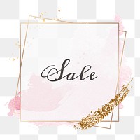 Sale word png feminine frame | Premium PNG - rawpixel