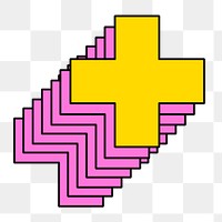 3d plus sign transparent layered | Free PNG Sticker - rawpixel