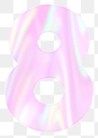 Numerical sticker number eight png | Free PNG Sticker - rawpixel