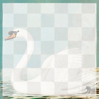 Swan frame png vintage detailed | Free PNG - rawpixel