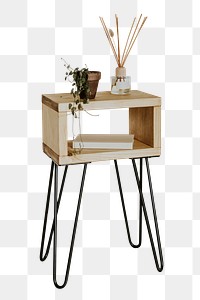 Aesthetic side table png sticker | Premium PNG Sticker - rawpixel