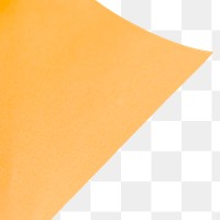 Orangish yellow chart paper design | Premium PNG Sticker - rawpixel