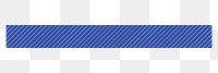 Hatch pattern png element, blue | Premium PNG Sticker - rawpixel