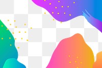 Abstract gradient patterned background design | Premium PNG - rawpixel